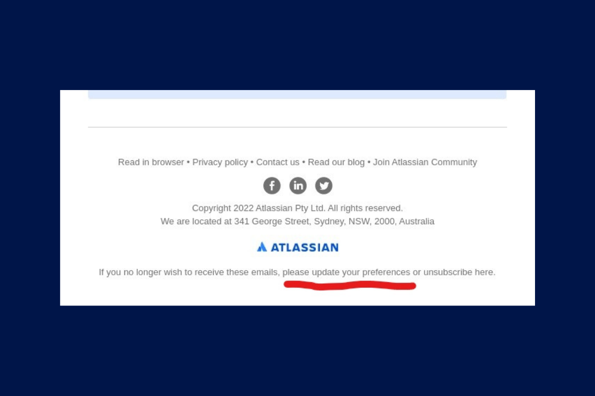 17 Things to Include in Your Email Footer (+7 Tips & Examples) | Mailmunch