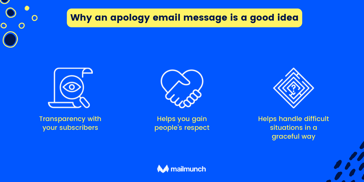 How To Write An Apology Email: 7 Tips And Examples [2024] | Mailmunch