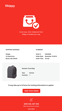 What is a Shipping Email? 12 Best Practices To Write It In 2024 | Mailmunch