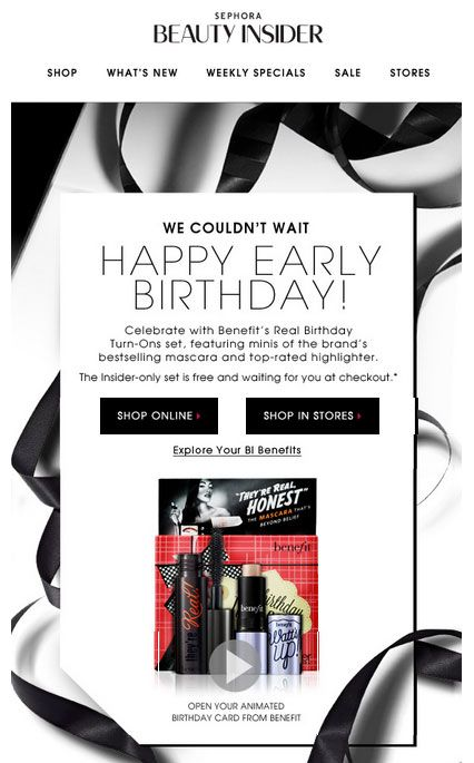 7 Birthday Emails Examples to Level Up your Email Marketing Game ...