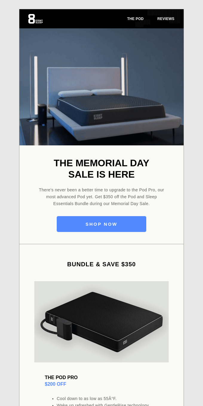 9 Memorial Day Email Examples To Inspire You [2024] | Mailmunch