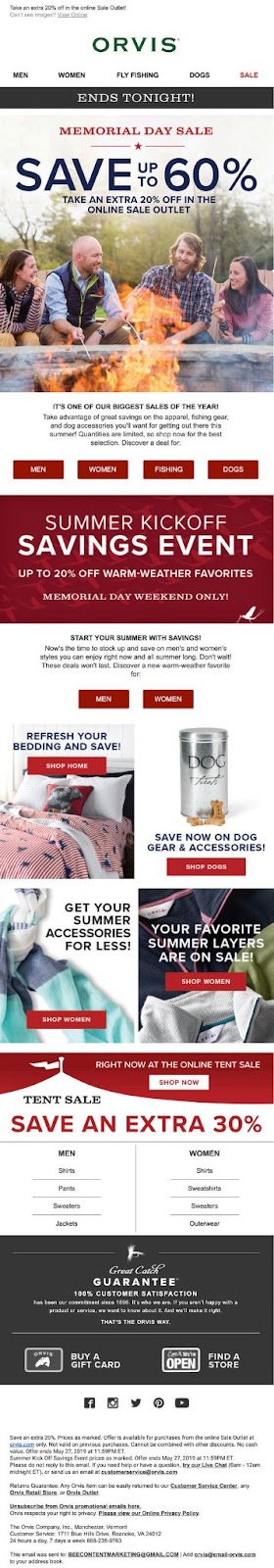 9 Memorial Day Email Examples To Inspire You [2024] | Mailmunch