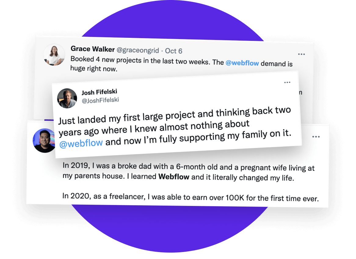 The Webflow Masterclass - Learn how to build websites with Webflow