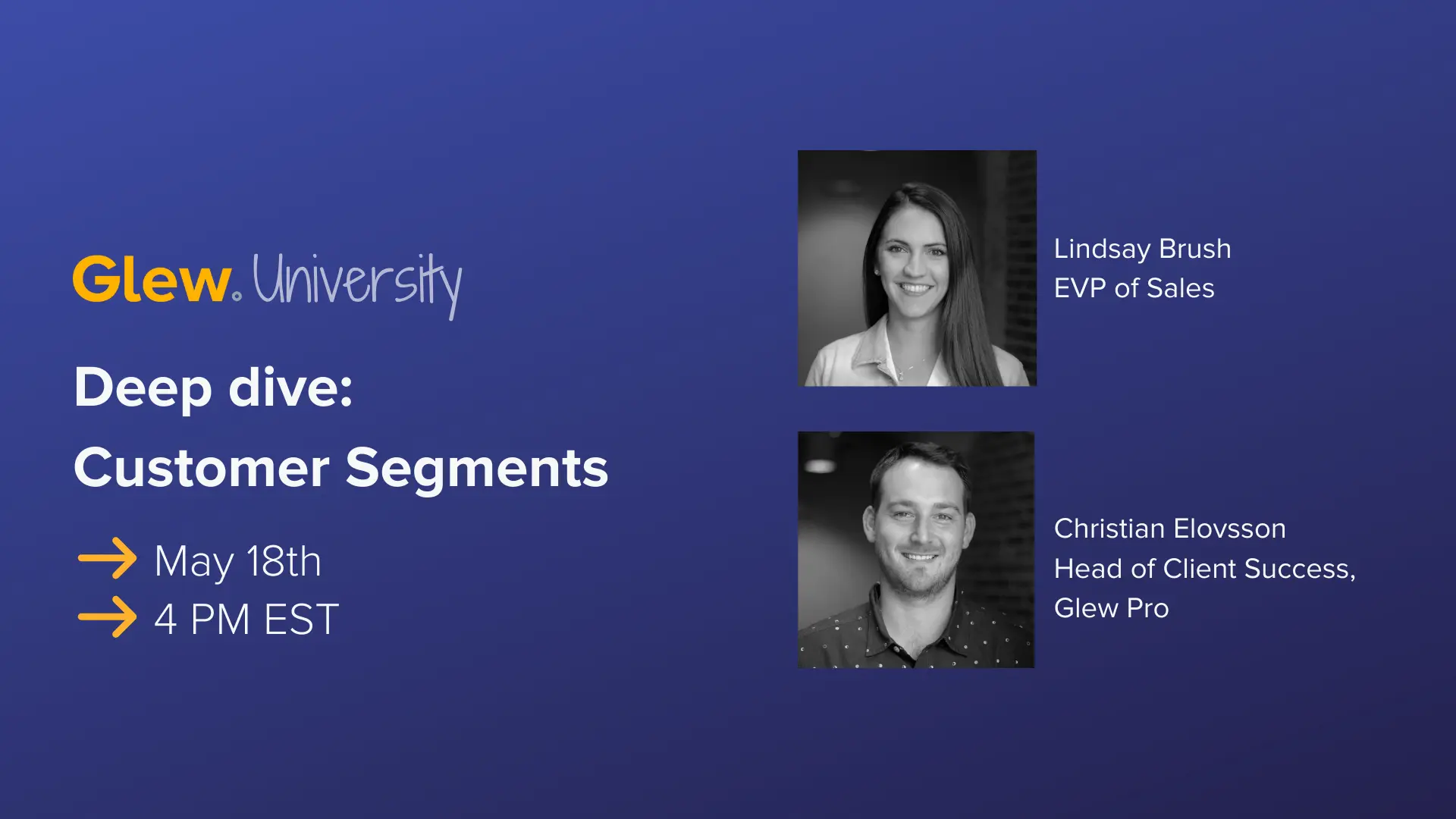 Customer Segmentation | Glew