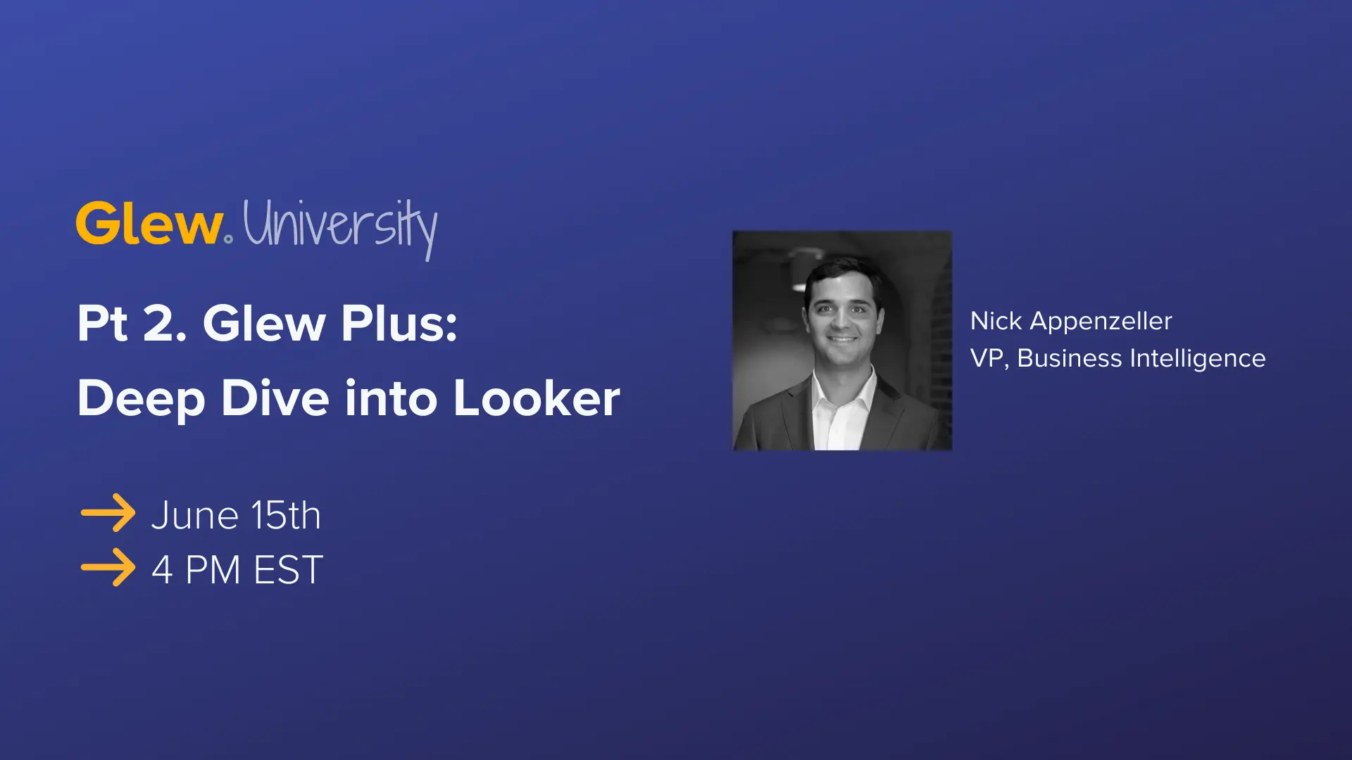 Looker Deep Dive | Glew