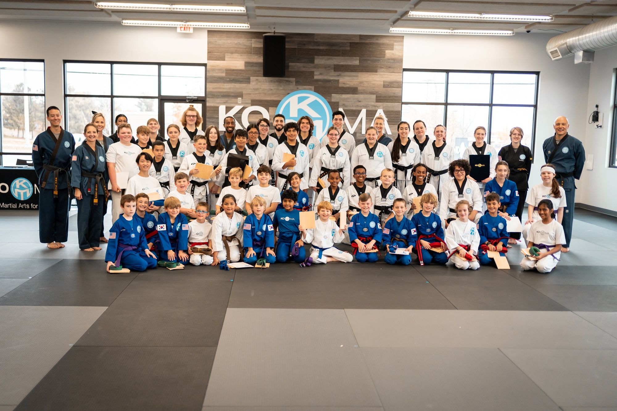 From White to Black, Taekwondo belt ranks explained.