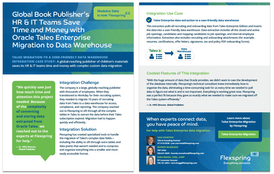 Global Book Publisher’s HR & IT Teams Save Time and Money with Oracle ...