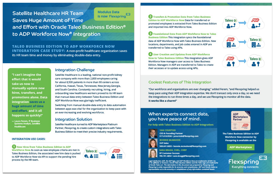 Satellite Healthcare HR Team Saves Huge Amount of Time and Effort with ...