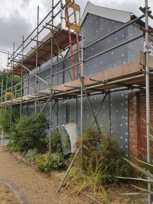 Domestic External Wall Insulation | RJ Dean Plasterers