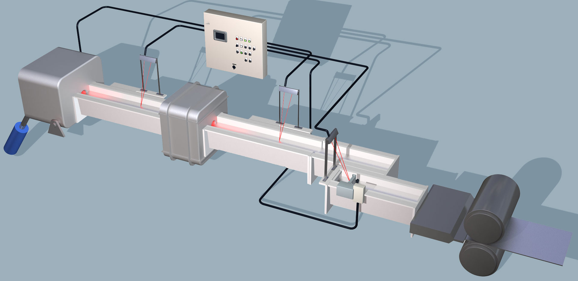 Simplified sheet, strip and rod casting with Precimeter