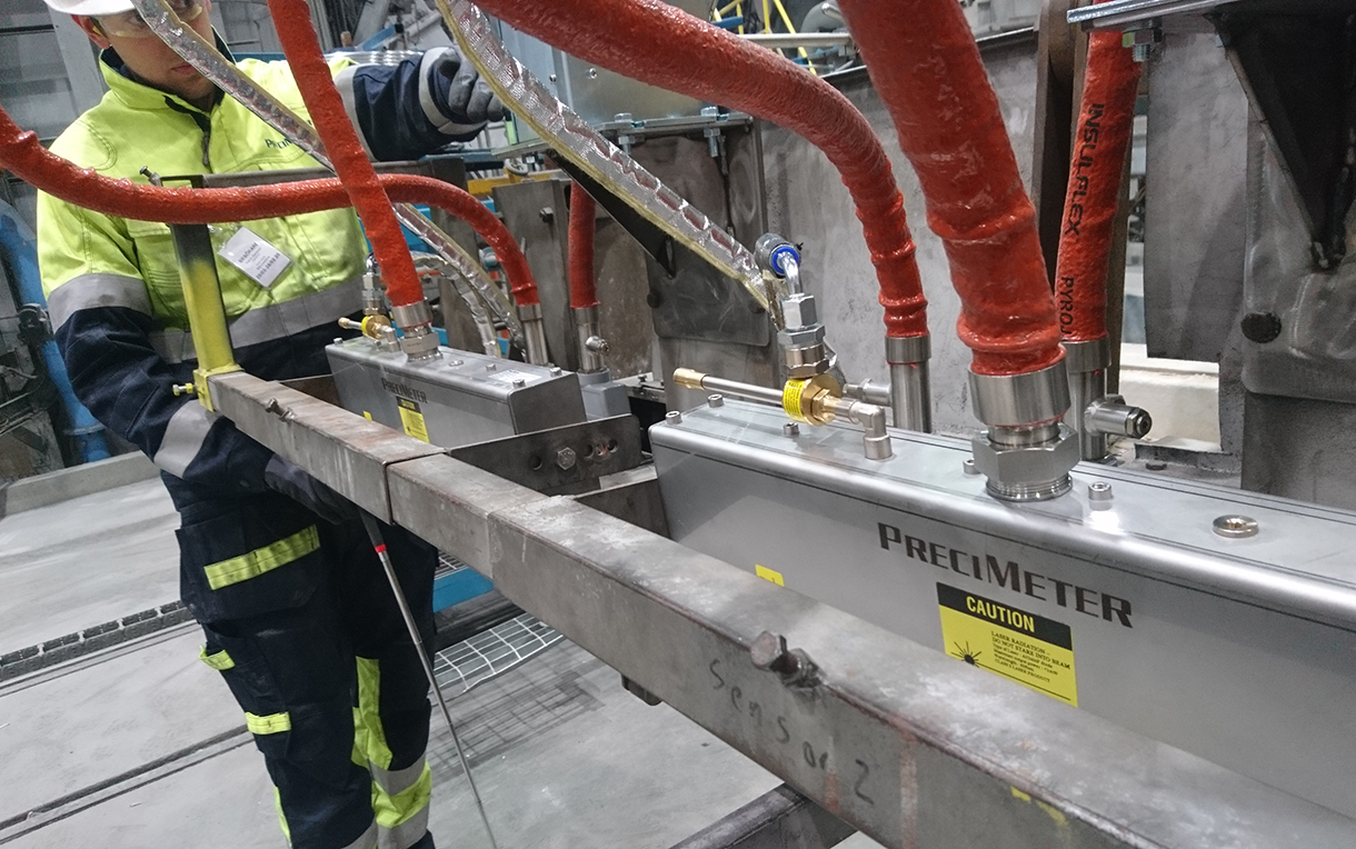 Premium solutions for molten metal level control | Precimeter