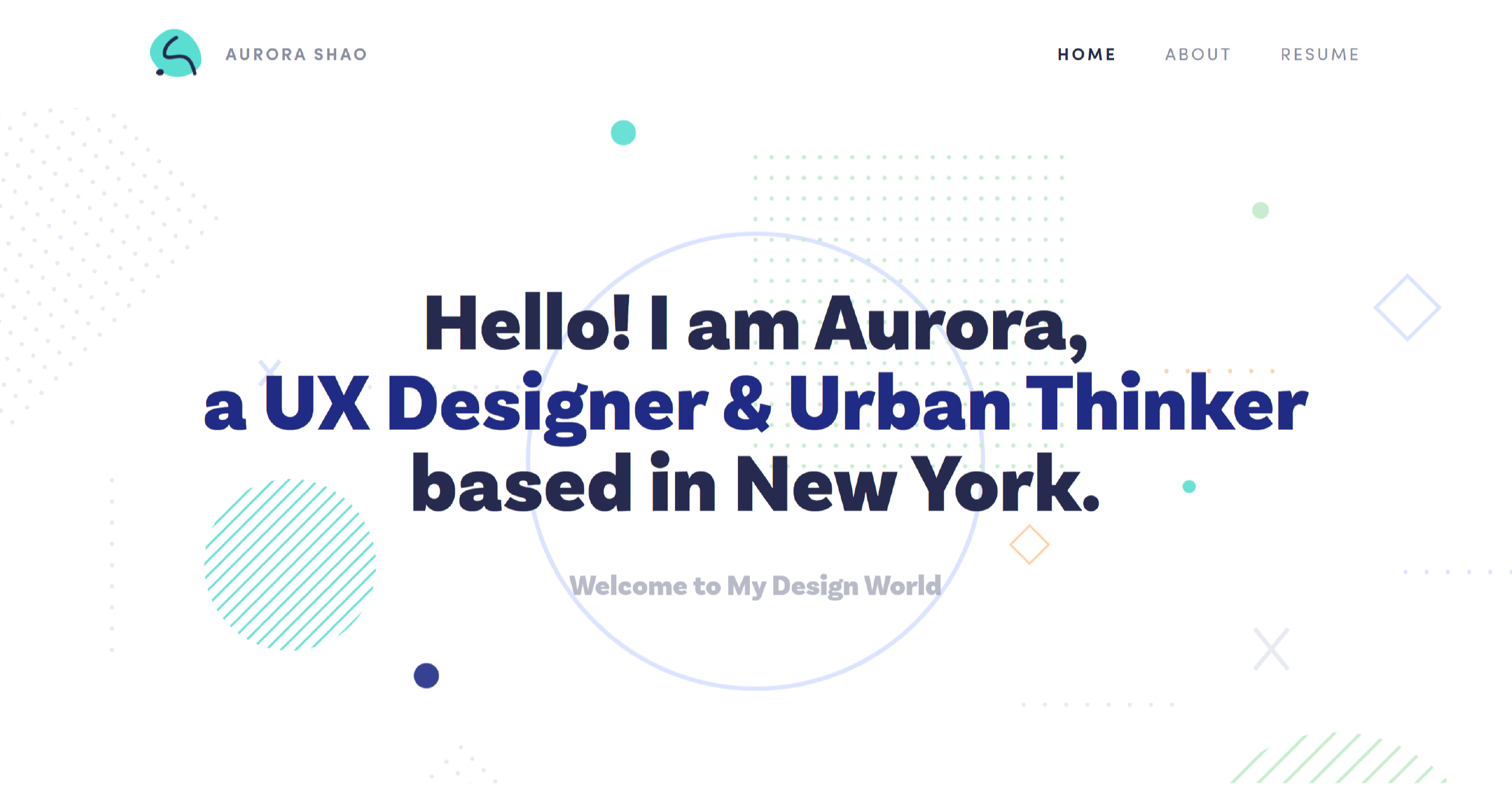 Aurora Shao - UX/UI Design Portfolio