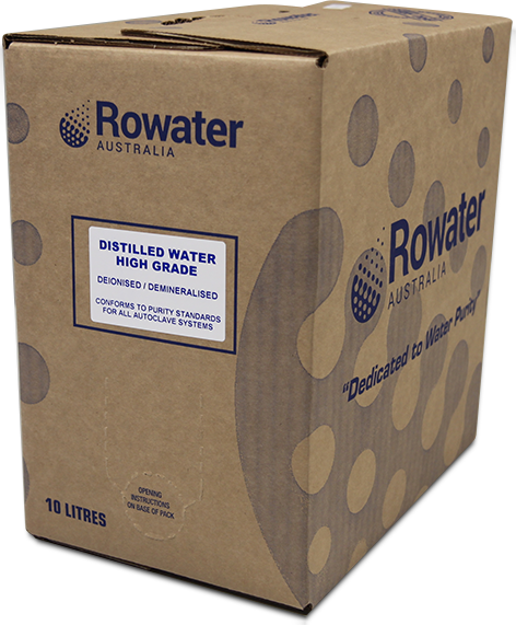 High purity water for commercial use