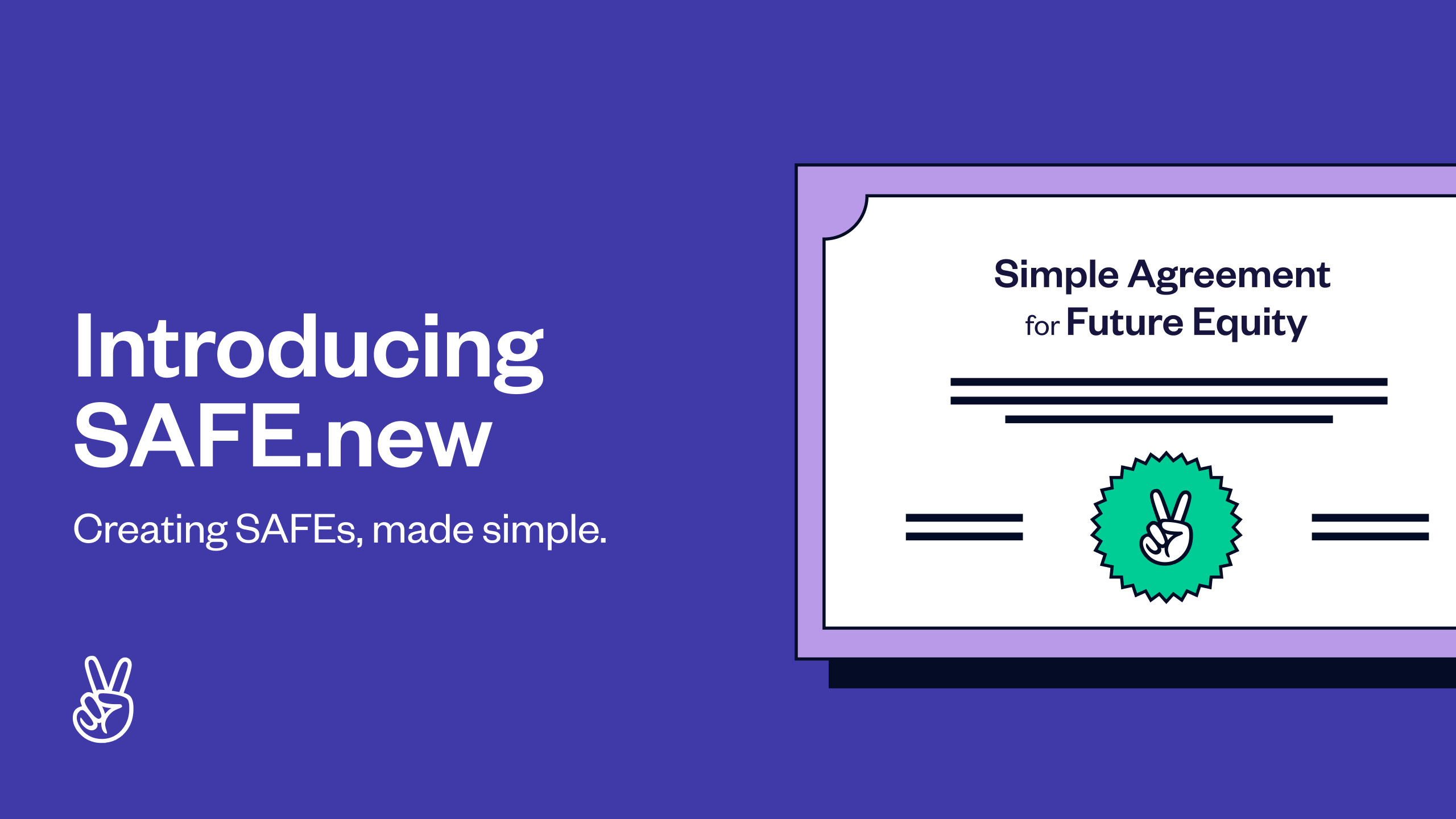 Introducing SAFE.new