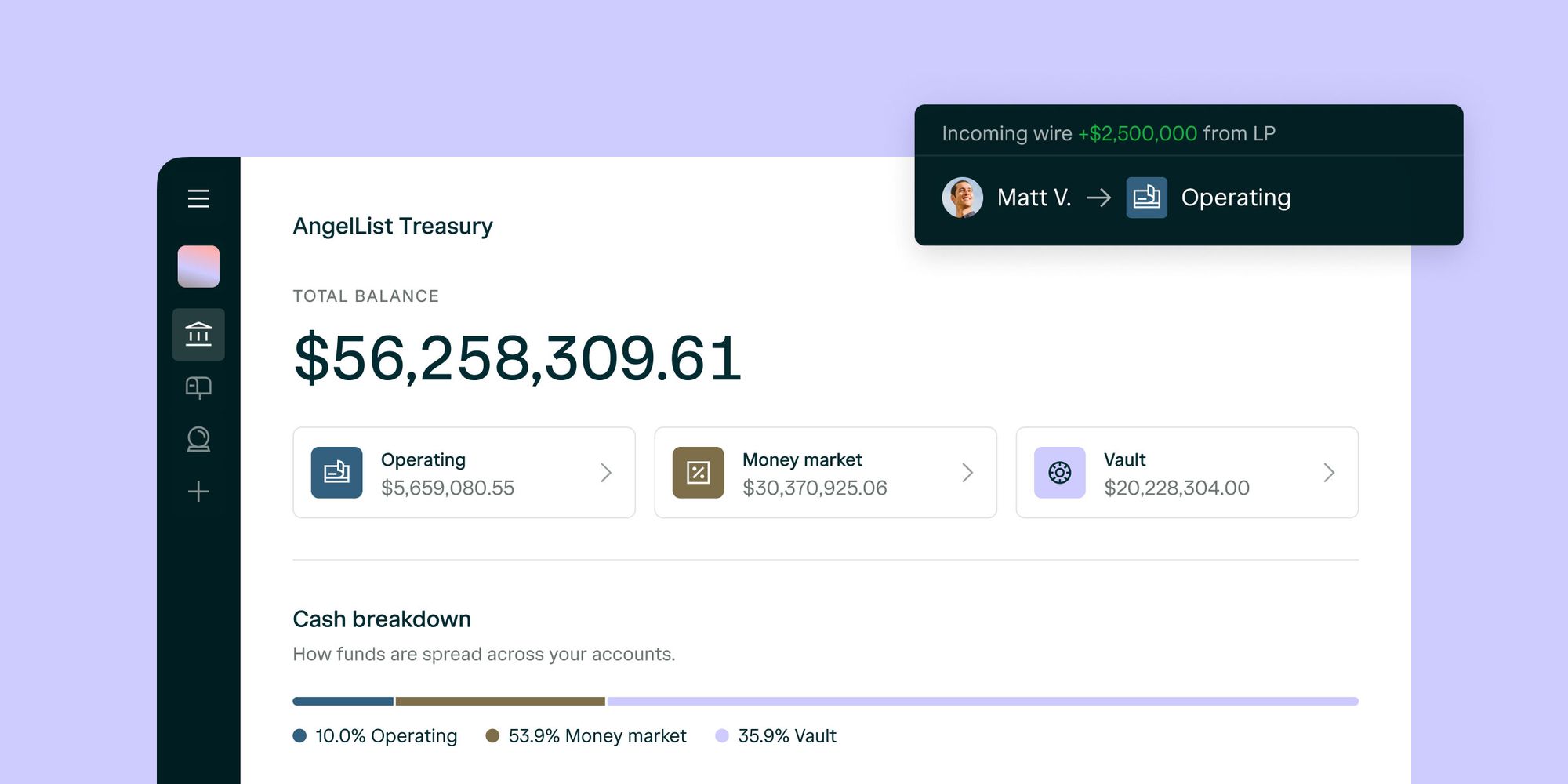 Introducing: AngelList Treasury