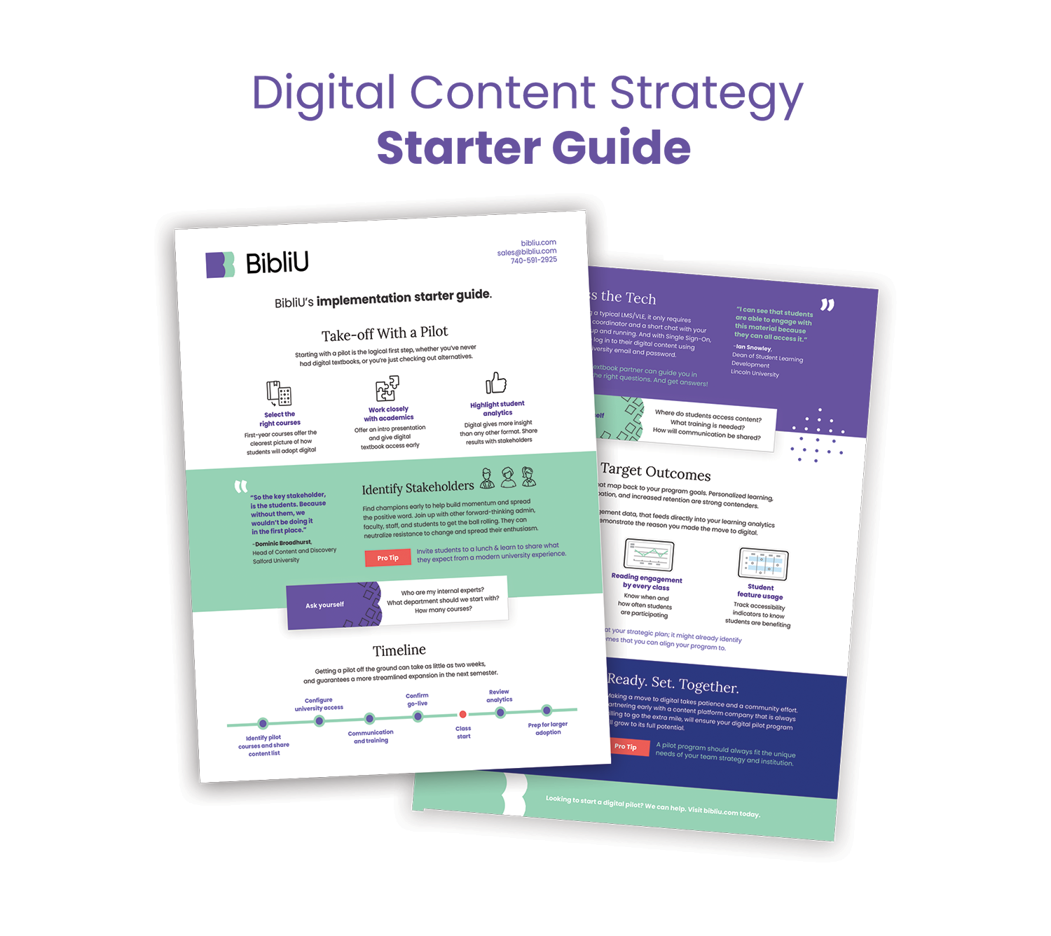 Implementation Starter Guide: 6 Tips to Get Your New Digital Content ...