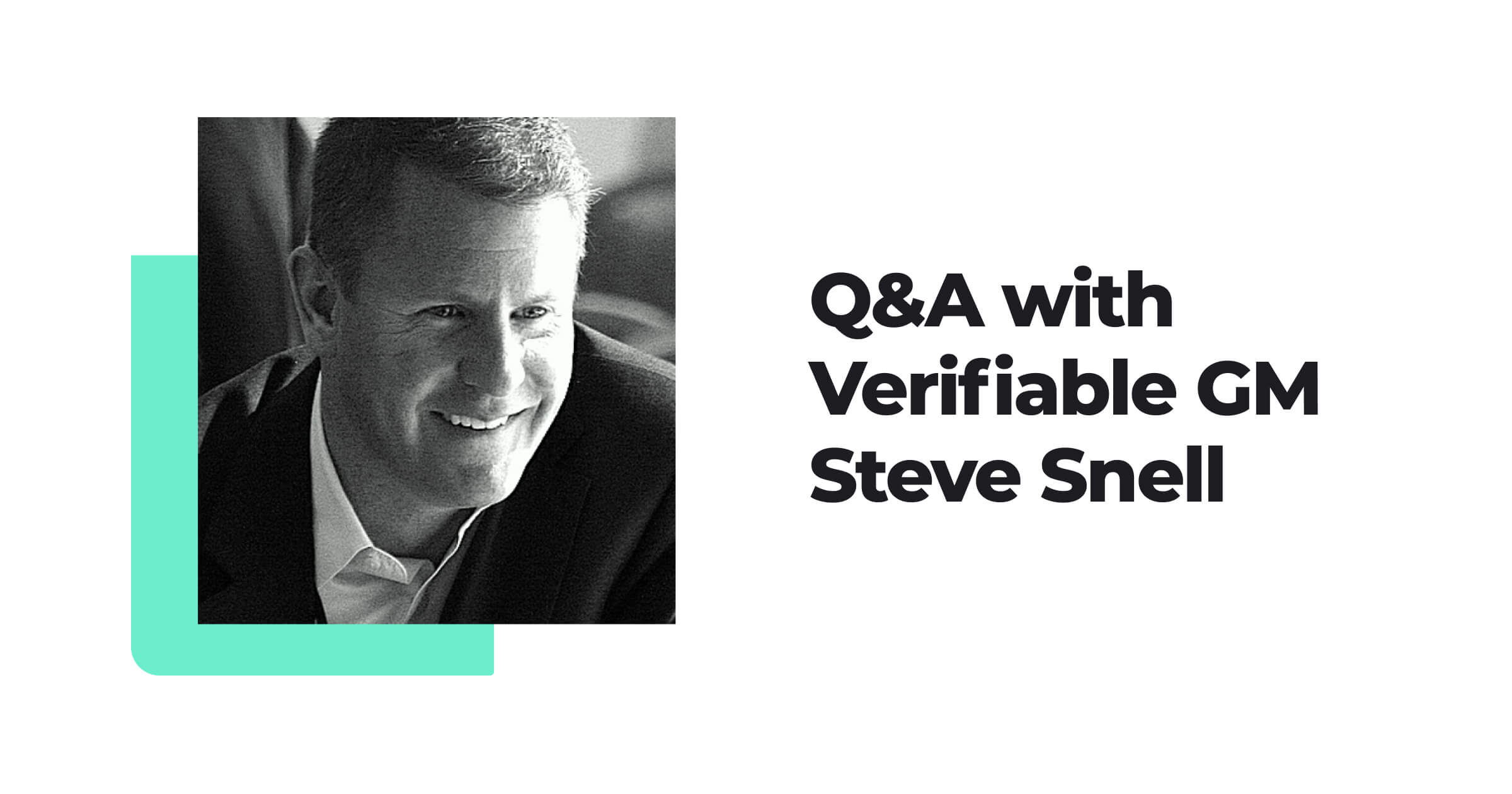 Q&A with Verifiable GM - Steve Snell on Provider Data, The No Surprises ...
