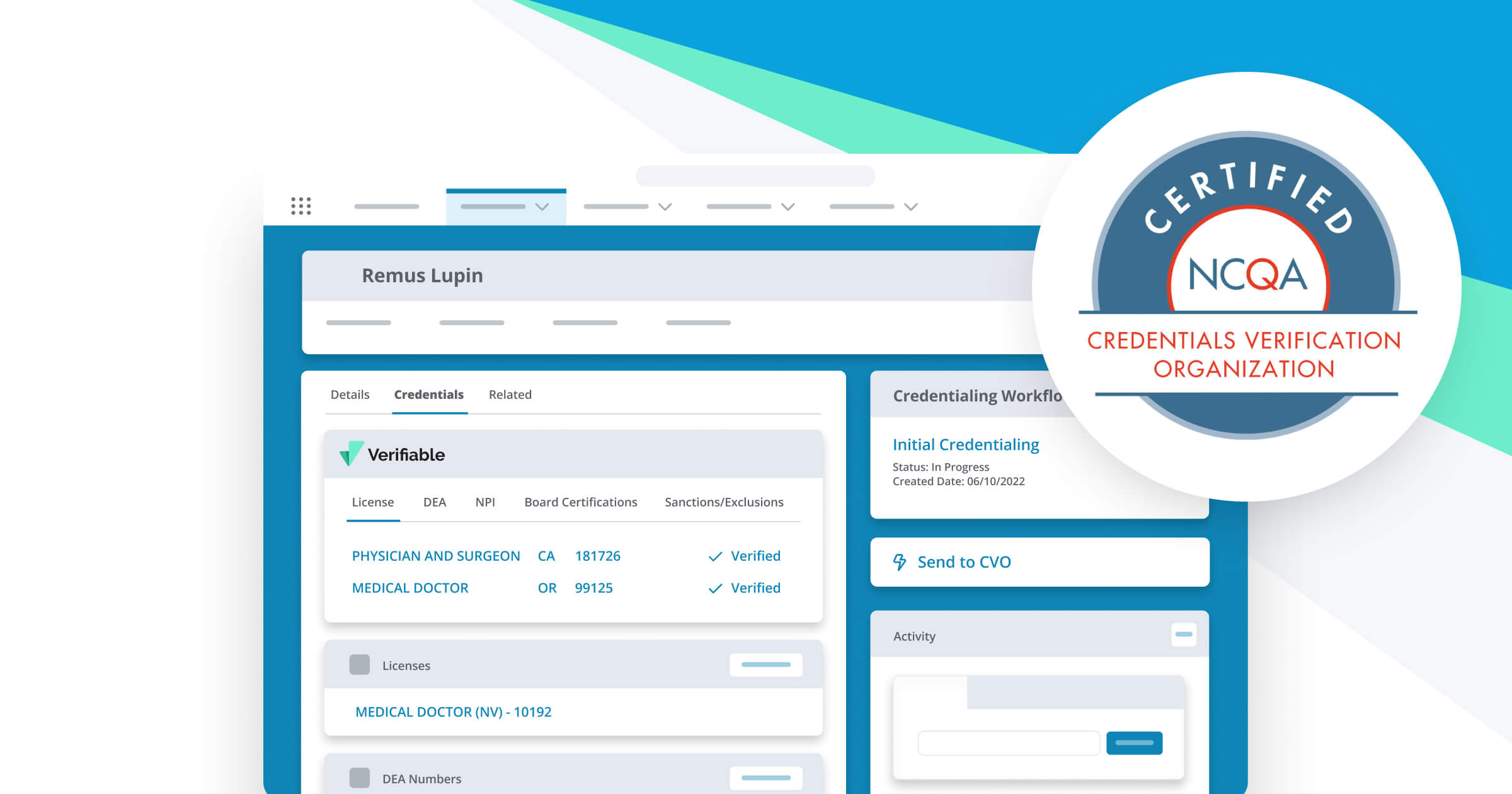 The Only NCQA-Certified CVO on Salesforce