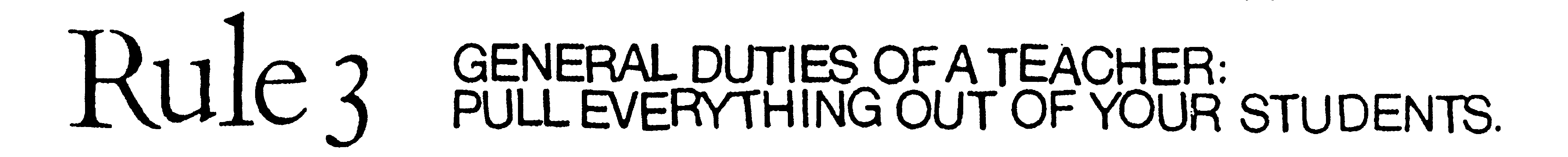 Ten Rules | Corita.org