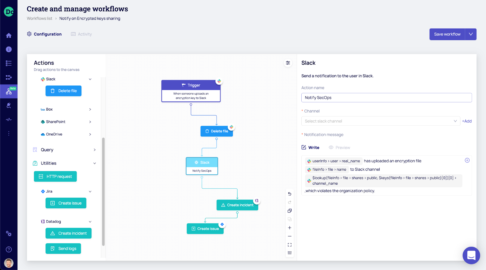 The End of AWS Keys in Slack Channels | DoControl Blog