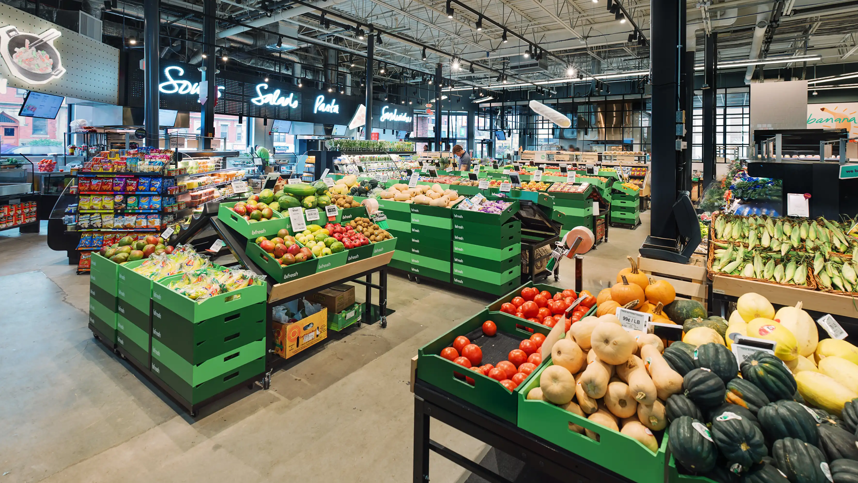 BFresh | Foodhall grocery retail concept
