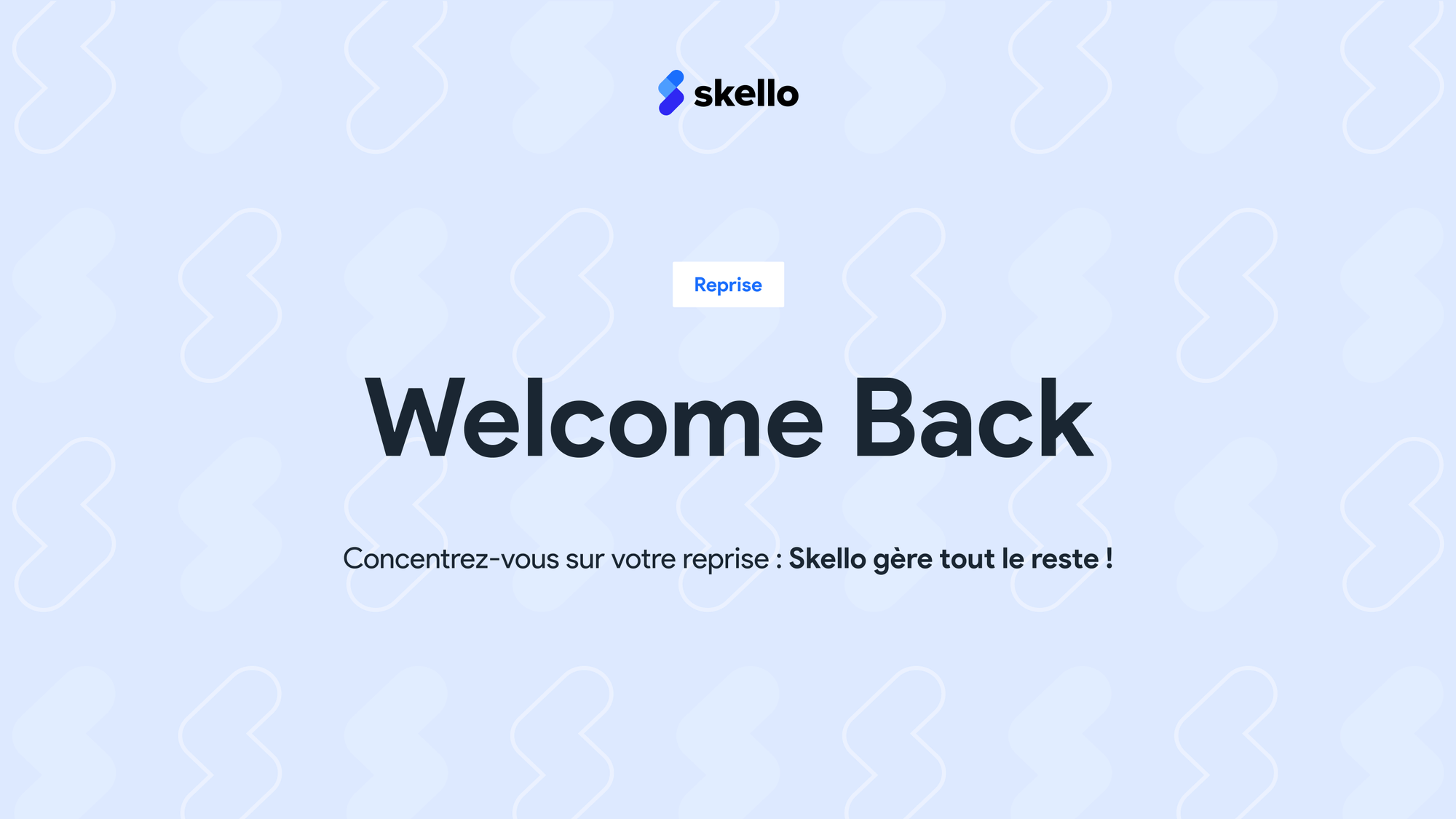 Welcome Back : Skello Welcome Pack ! - Skello