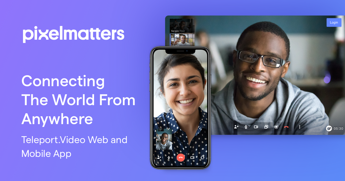 Teleport.Video • Web and Mobile App design | by Pixelmatters