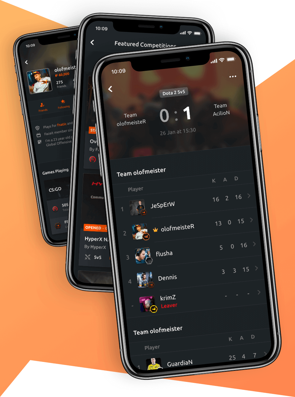 FACEIT • Mobile App design | by Pixelmatters