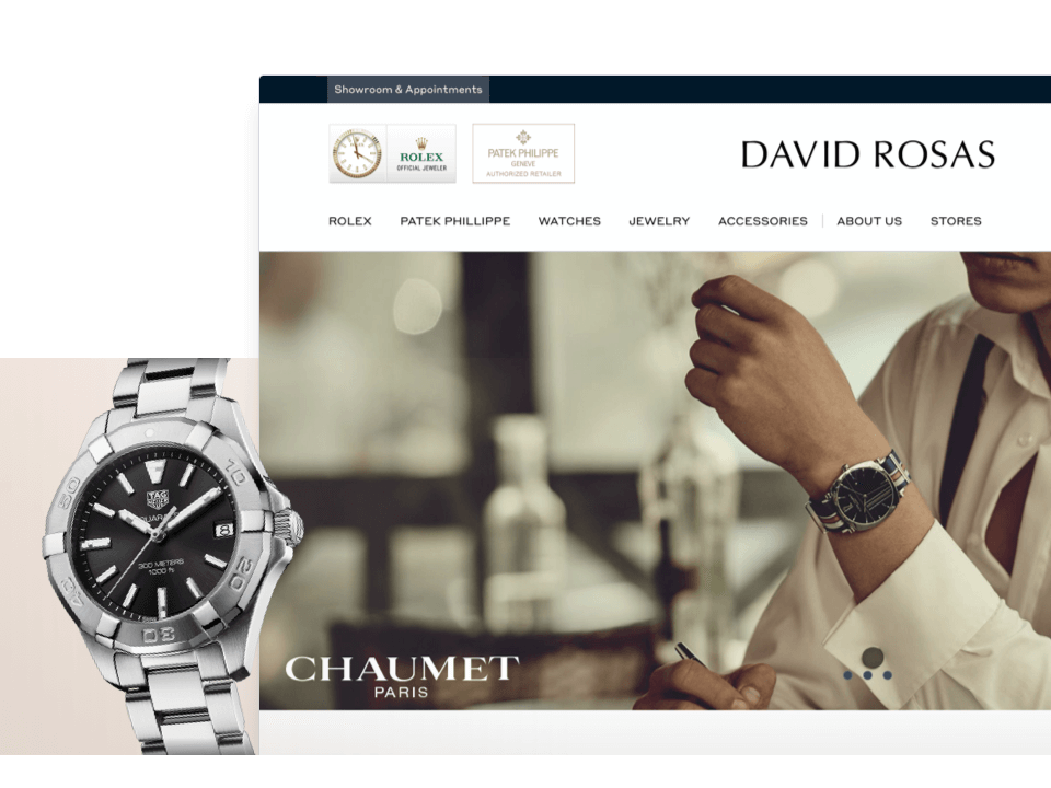 David Rosas • eCommerce Website | by Pixelmatters