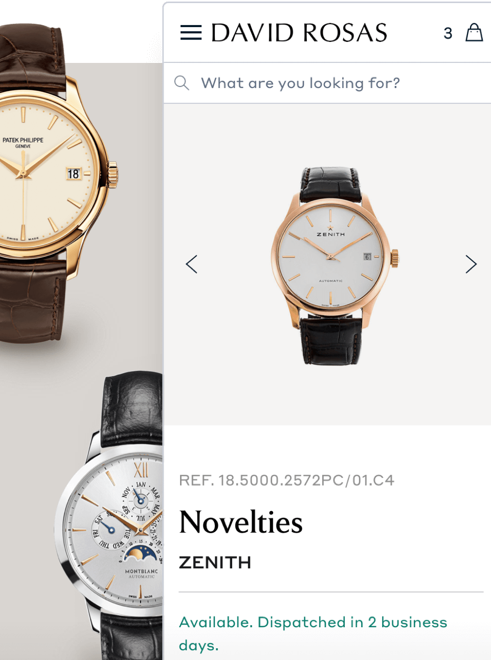 David Rosas • eCommerce Website | by Pixelmatters