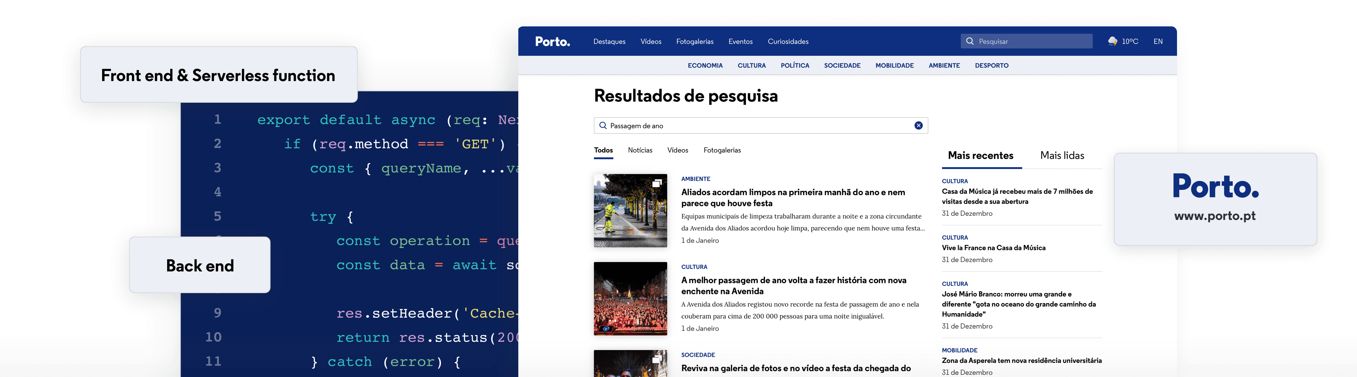 Porto. • Website design and development | by Pixelmatters