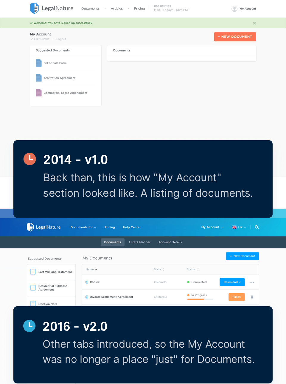 LegalNature • Web App design & development | by Pixelmatters