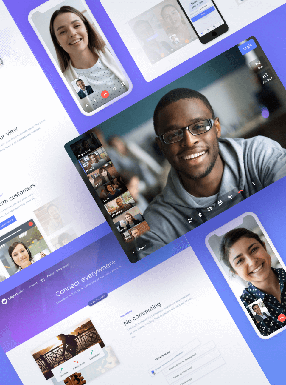 Teleport.Video • Web and Mobile App design | by Pixelmatters