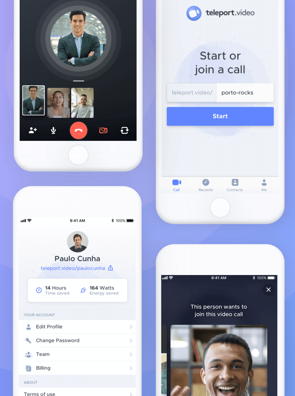 Teleport.Video • Web and Mobile App design | by Pixelmatters