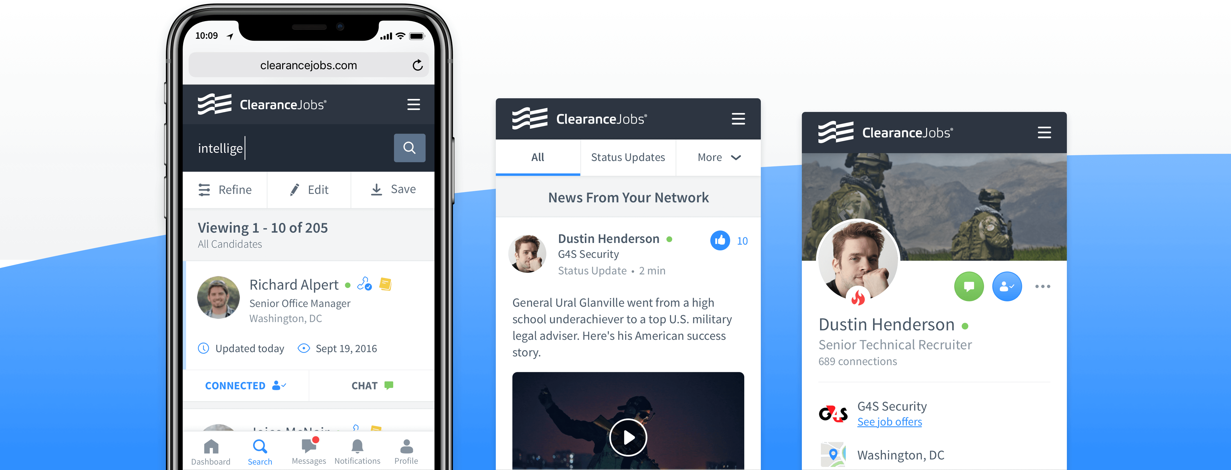ClearanceJobs • Web App design & development | by Pixelmatters