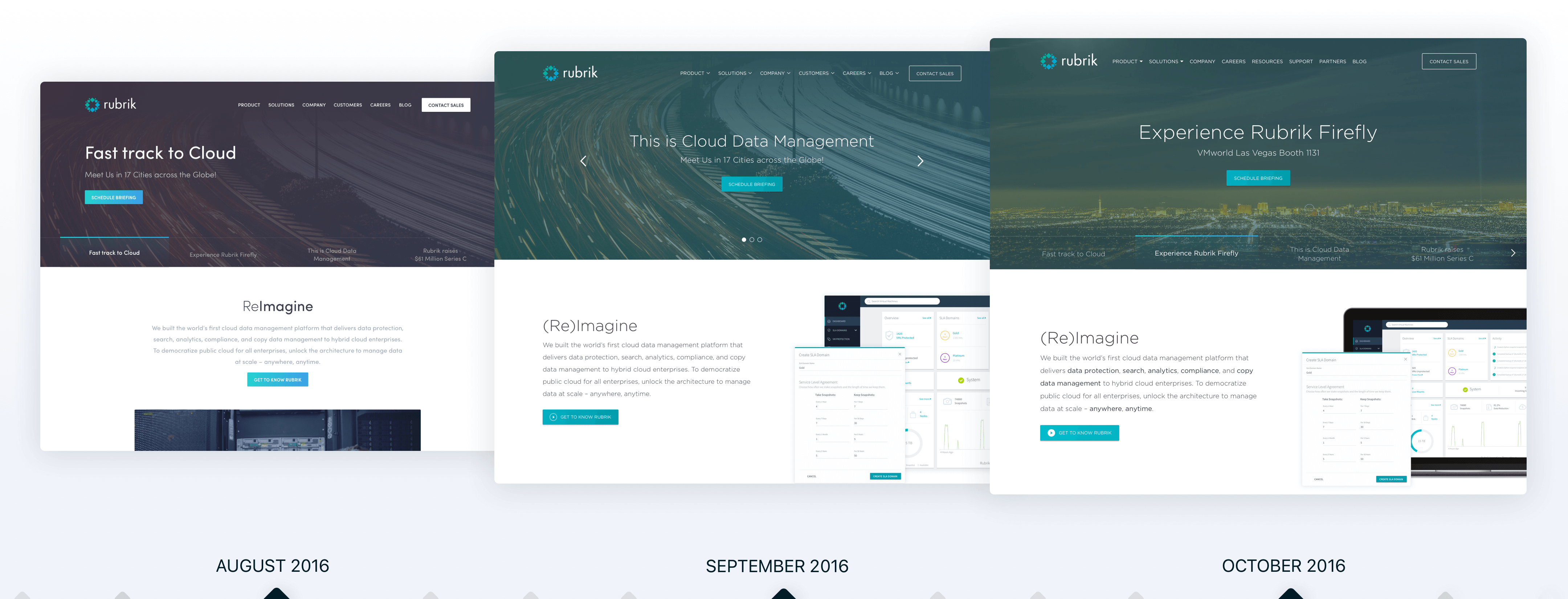 Rubrik • Corporate Website design | by Pixelmatters