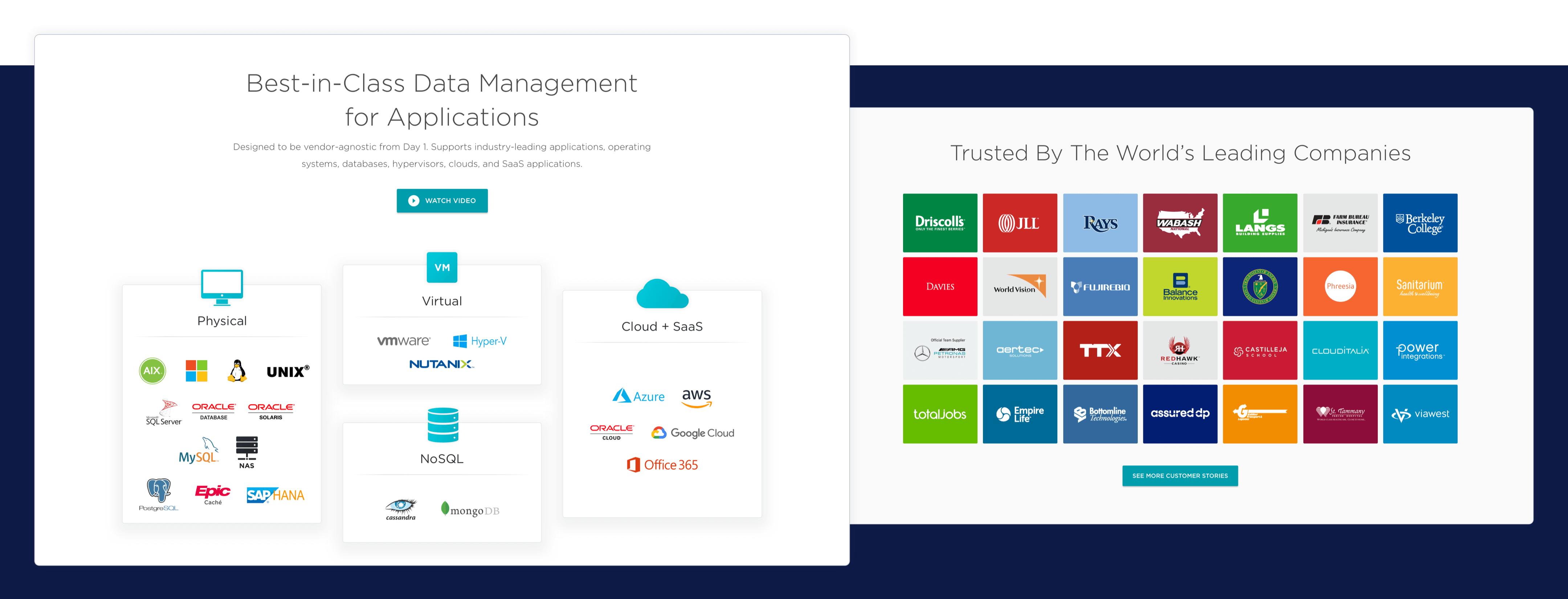 Rubrik • Corporate Website design | by Pixelmatters
