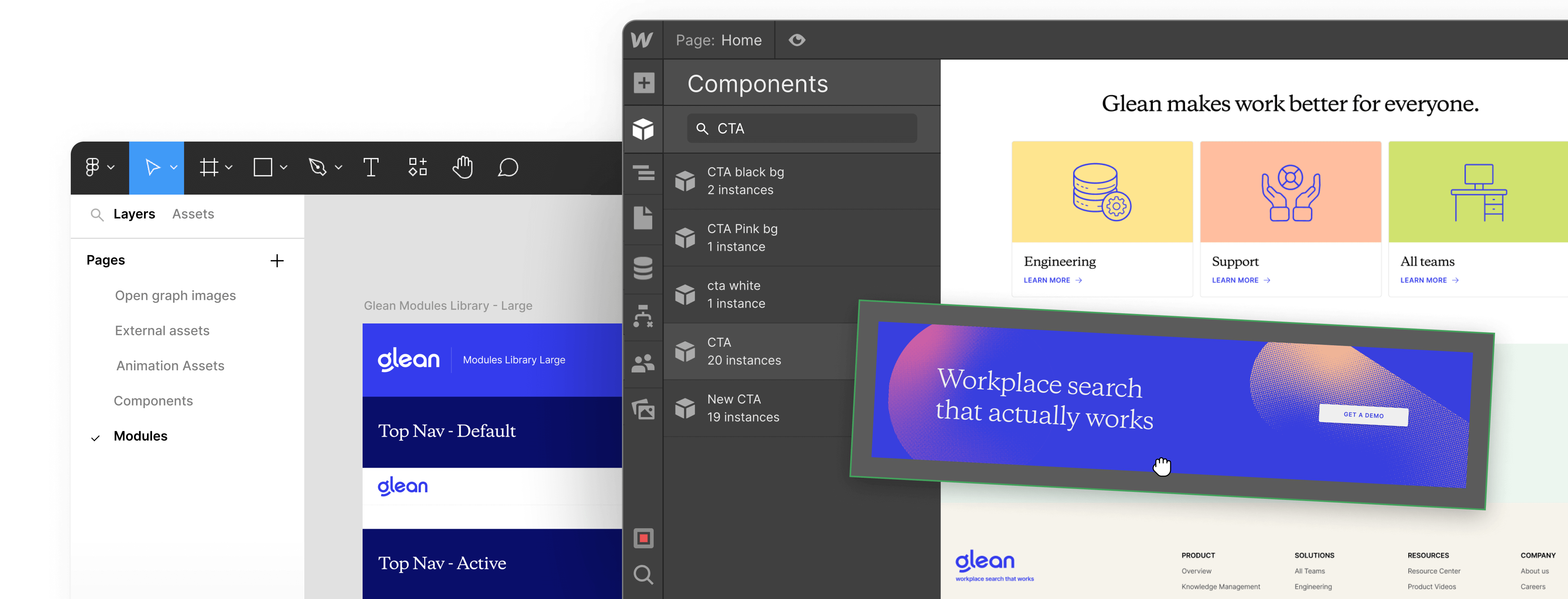 Glean • Website Development | by Pixelmatters