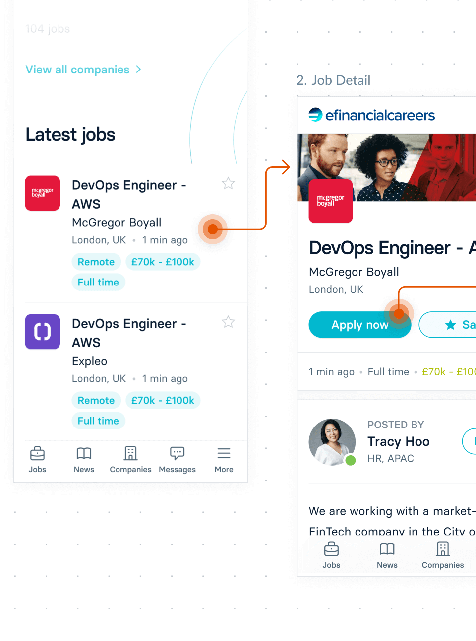 eFinancialCareers • Website Design | by Pixelmatters