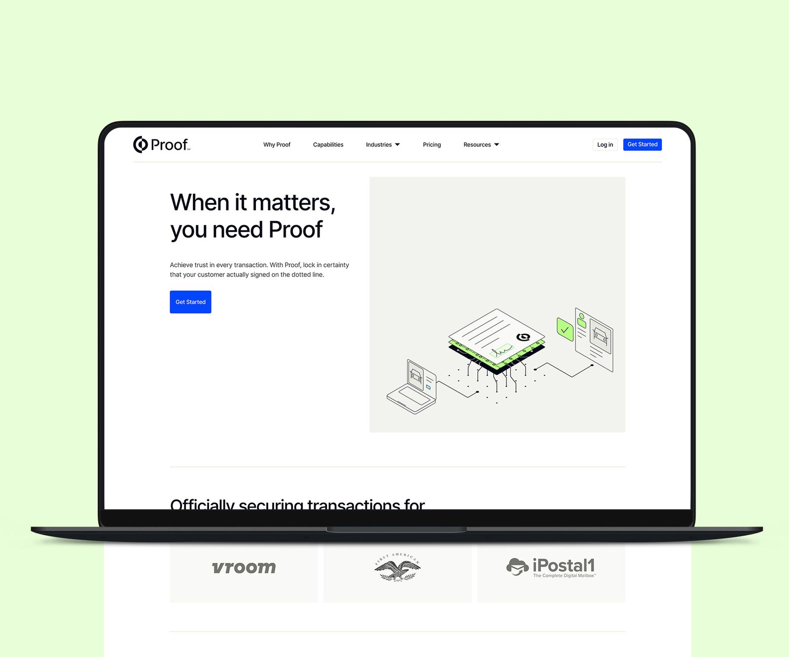 Proof Website Development | Belt Creative