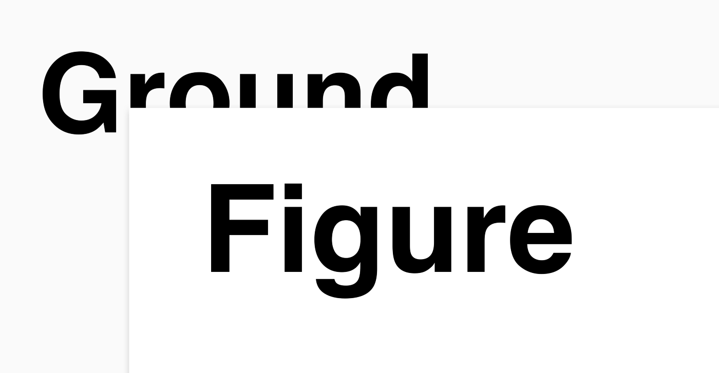 Figure Ground Contrast