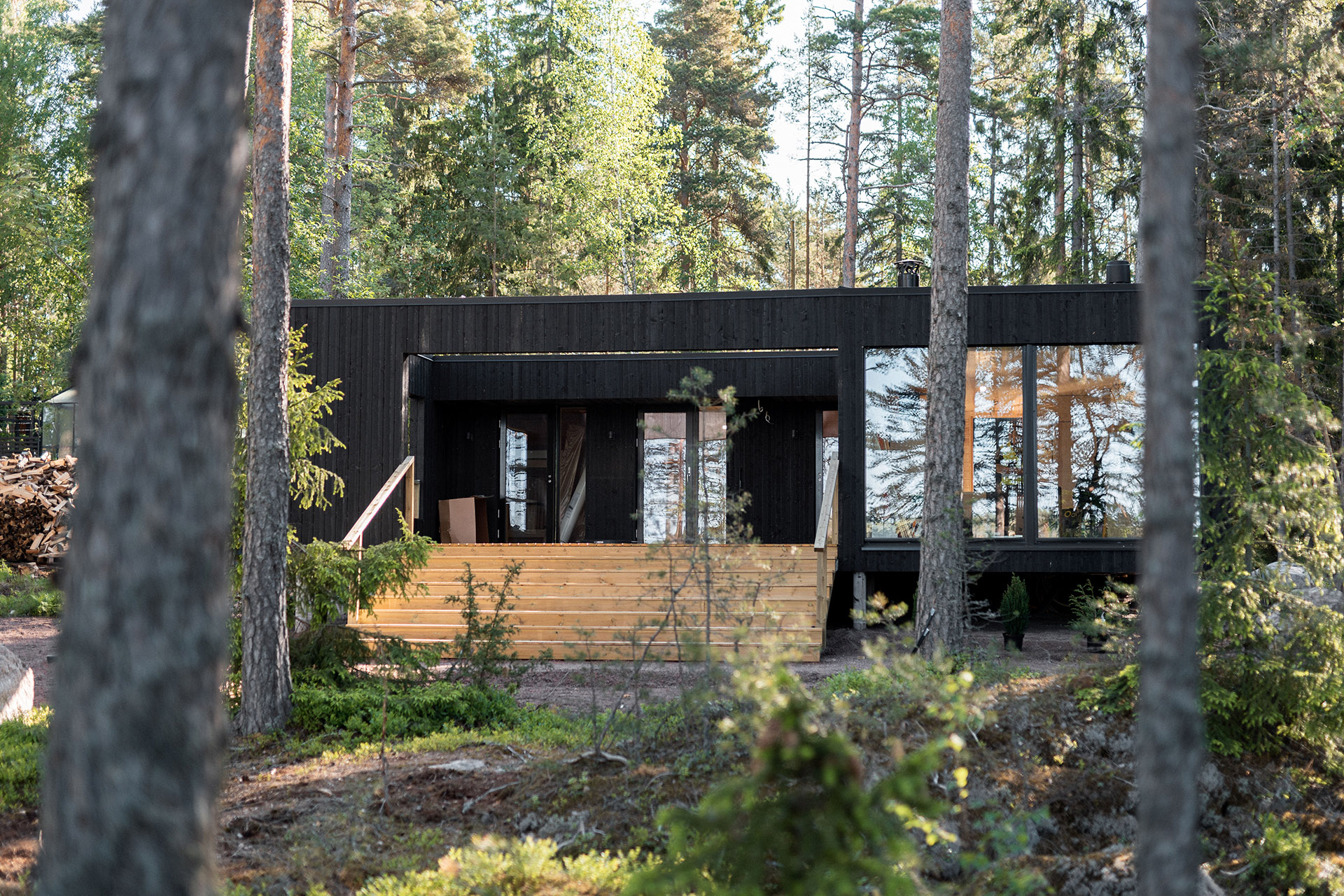 Kesämökki meren rannalla - Rakant
