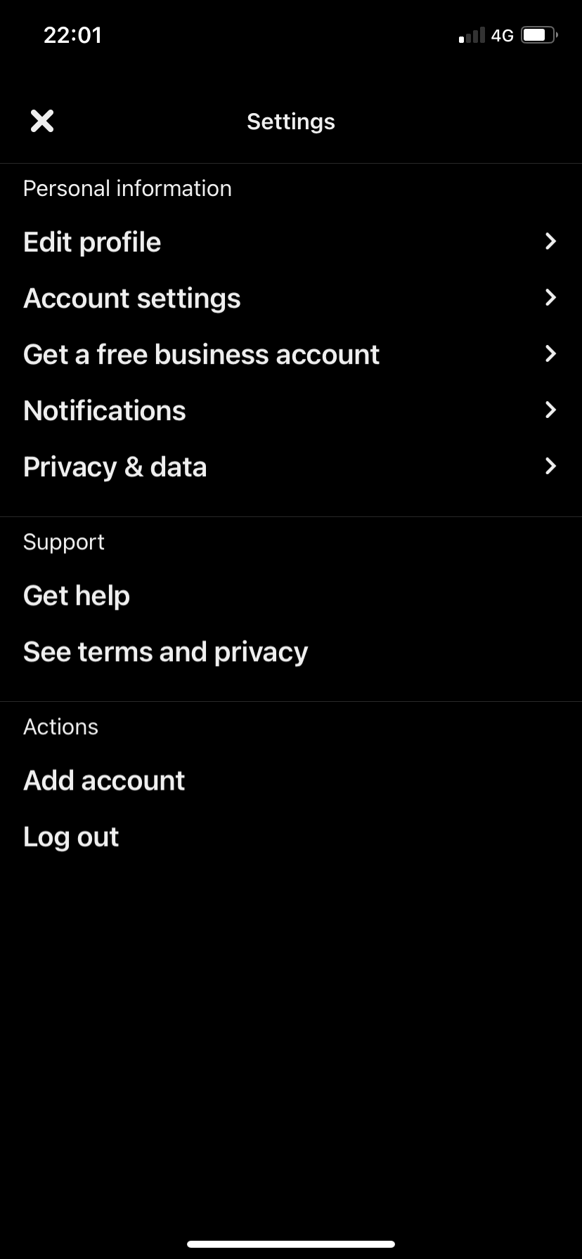 Pinterest - Settings flow | App Fuel