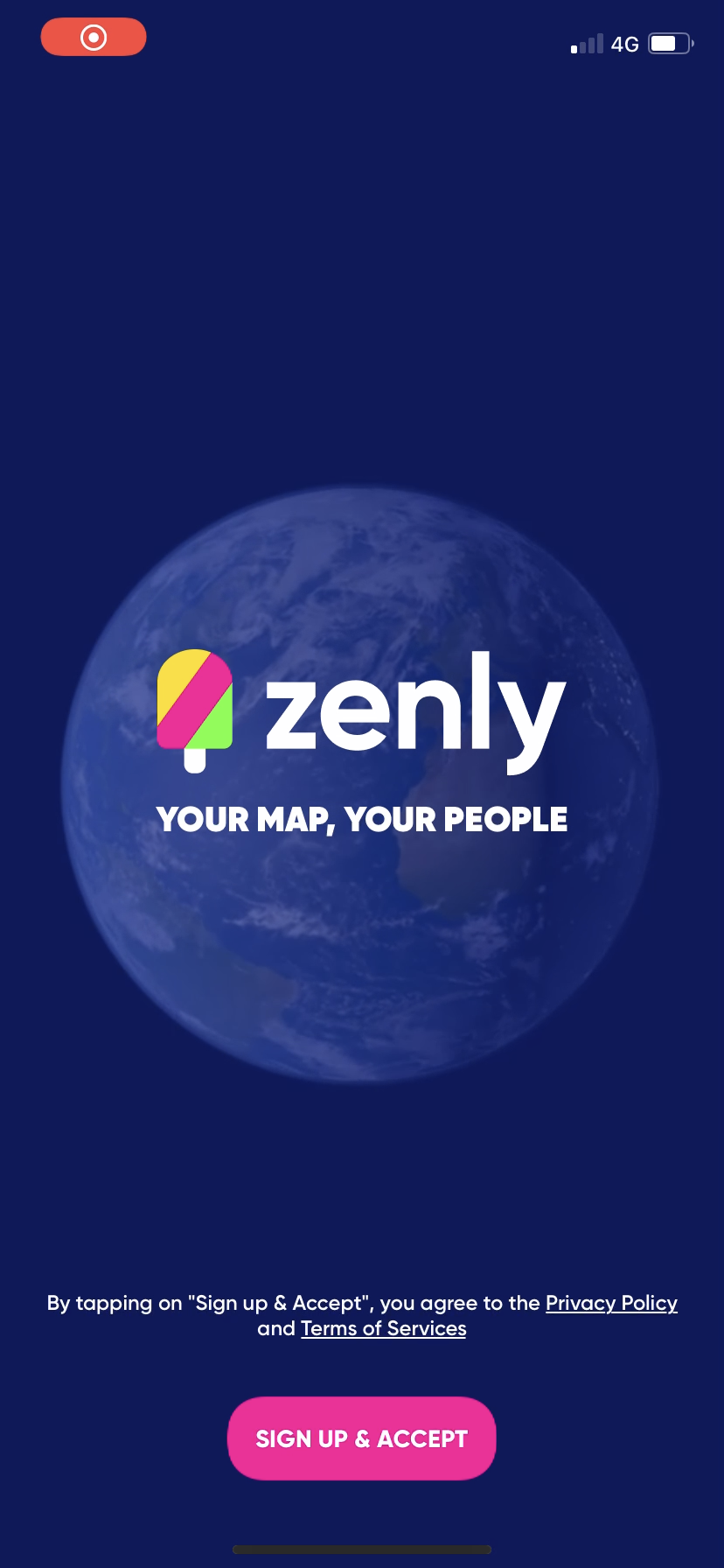 Zenly - Onboarding flow | App Fuel
