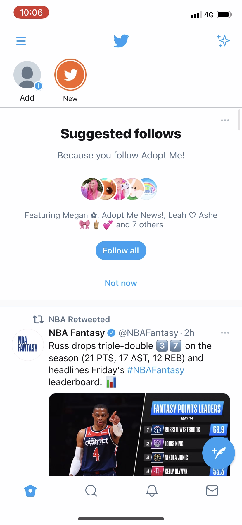 Twitter - Navigation flow | App Fuel