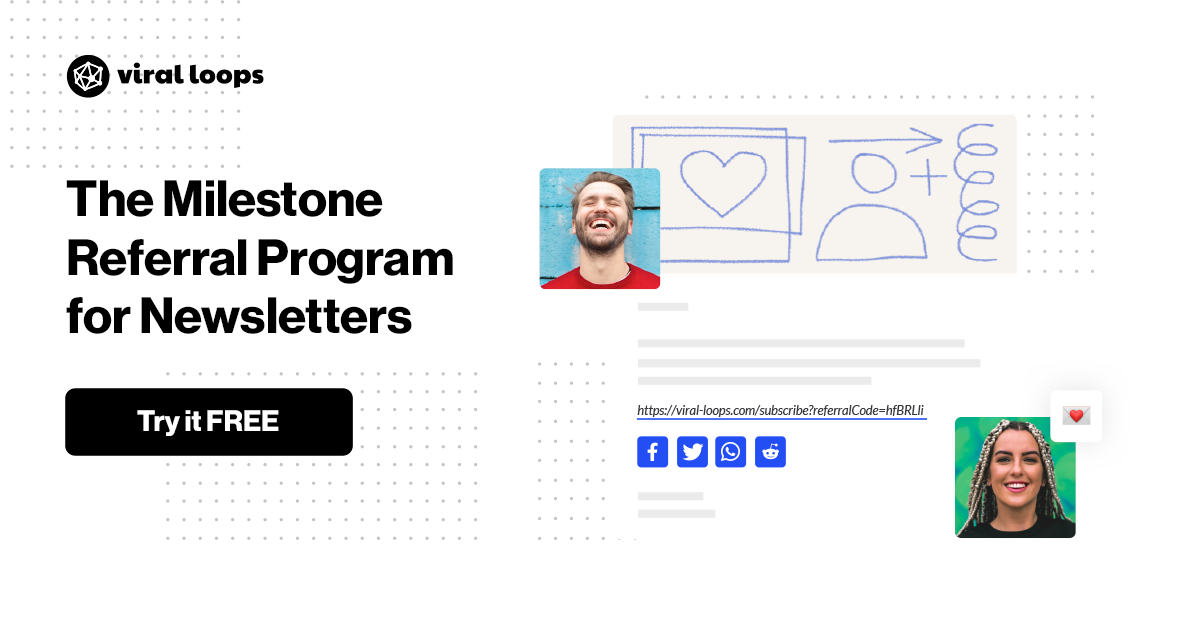 Newsletter Referral Software | Viral Loops