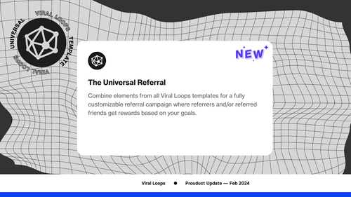 New product: The Universal Template
