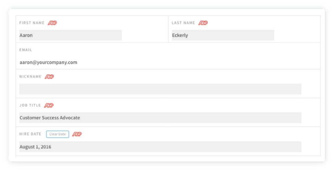 ADP Integration | PerformYard