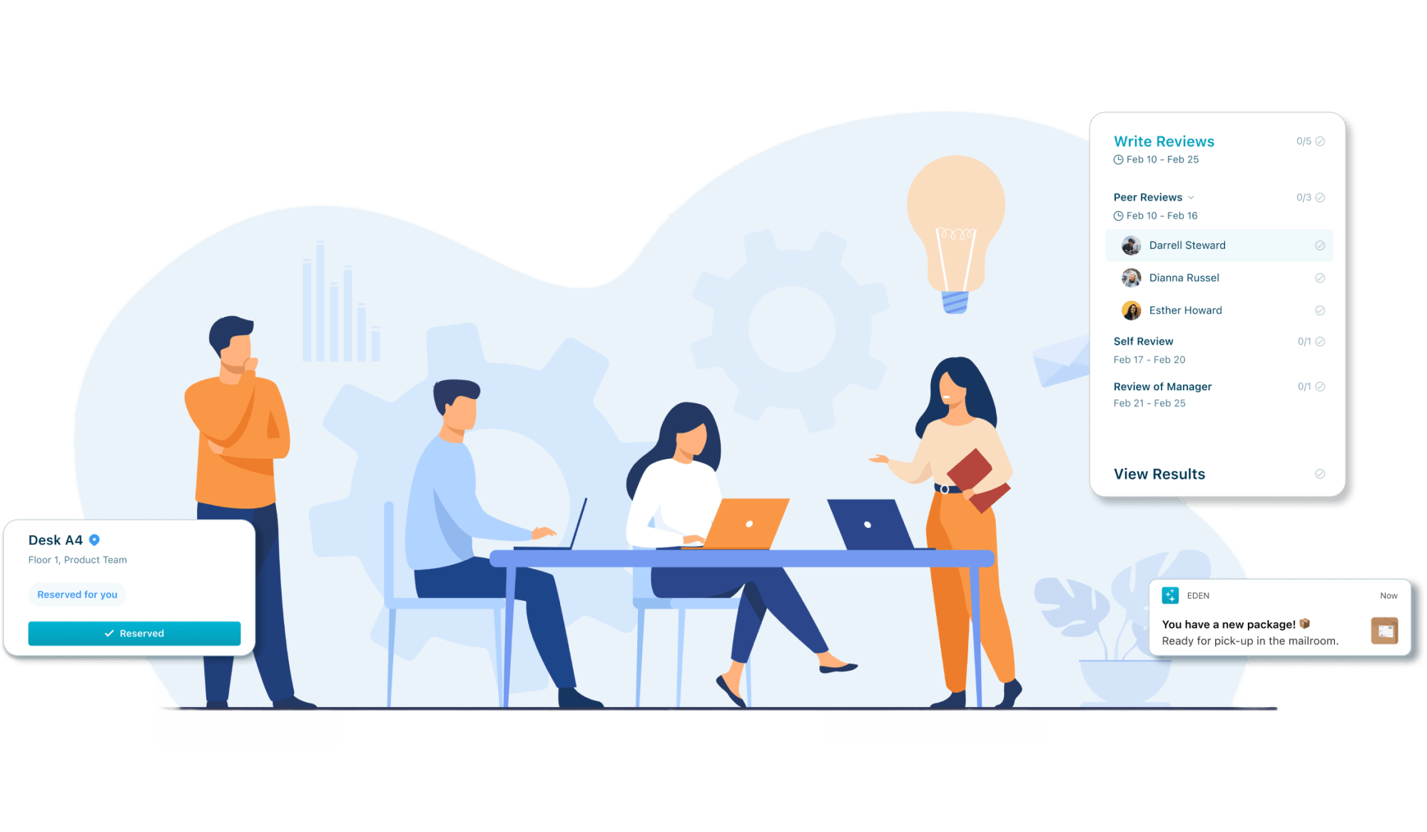 Hot Desk Booking Software | Eden