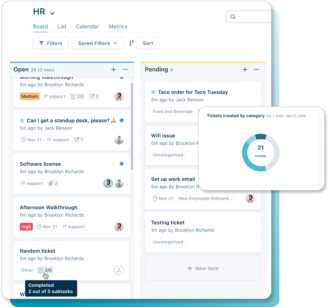 Internal IT Help Desk, Ticketing & Service Request Software | Eden